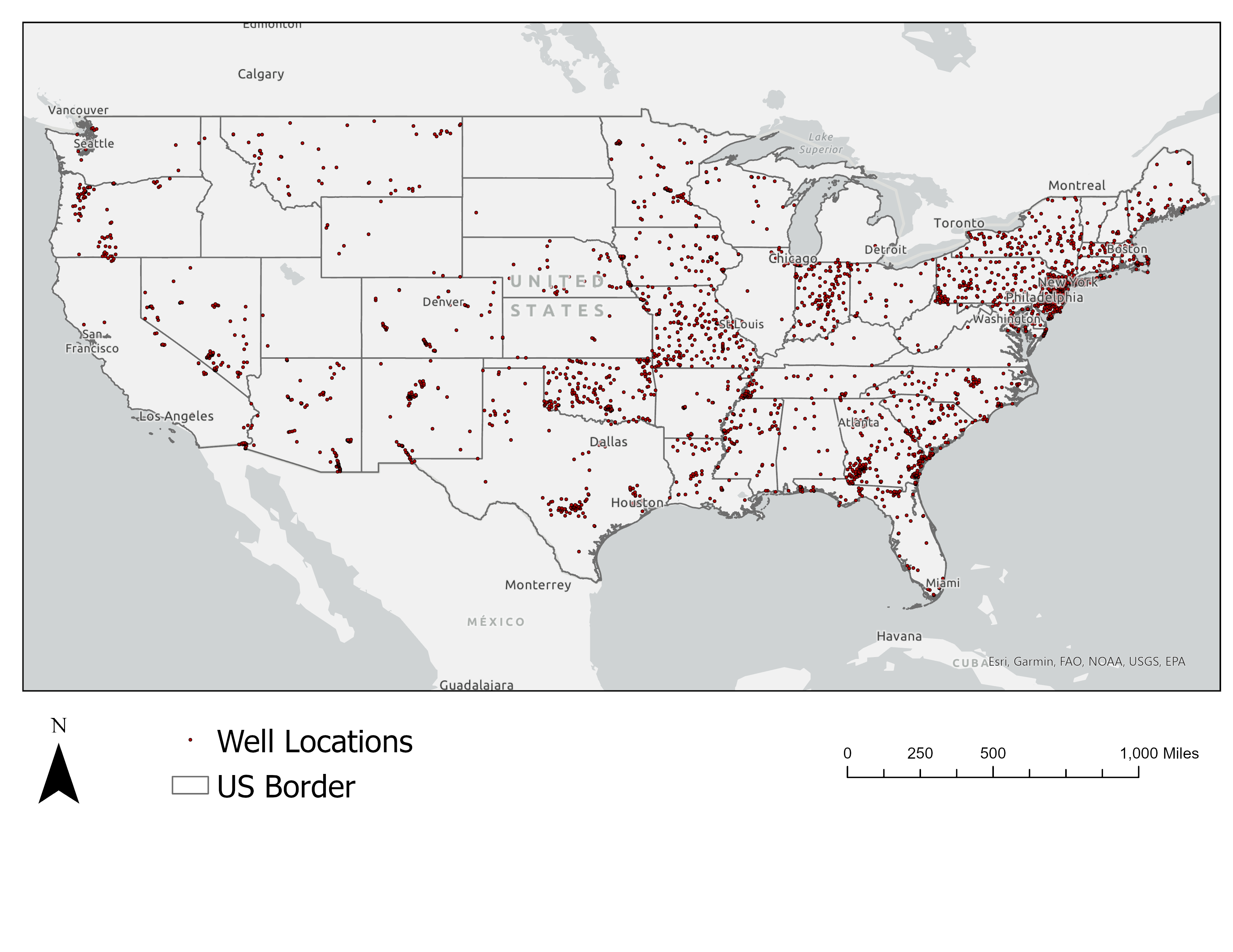 Comparison of National Groundwater Interpolation Models and ...